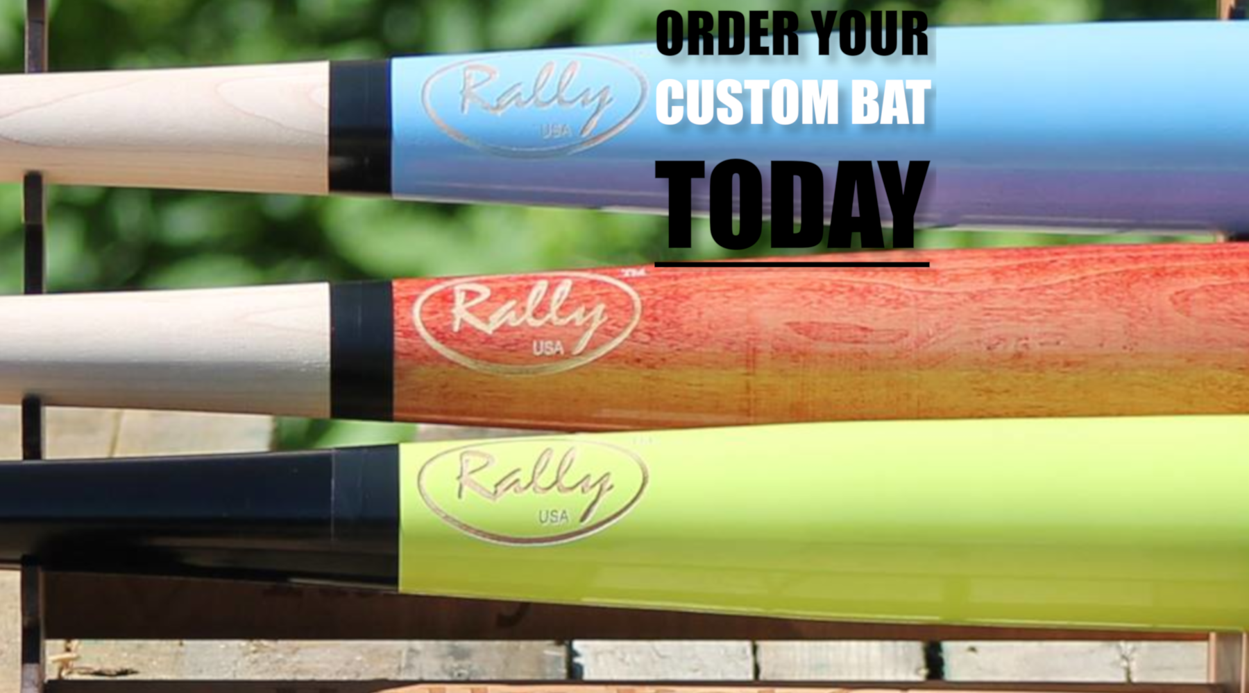 Rally Bats - Build the baseball bat of your dreams
